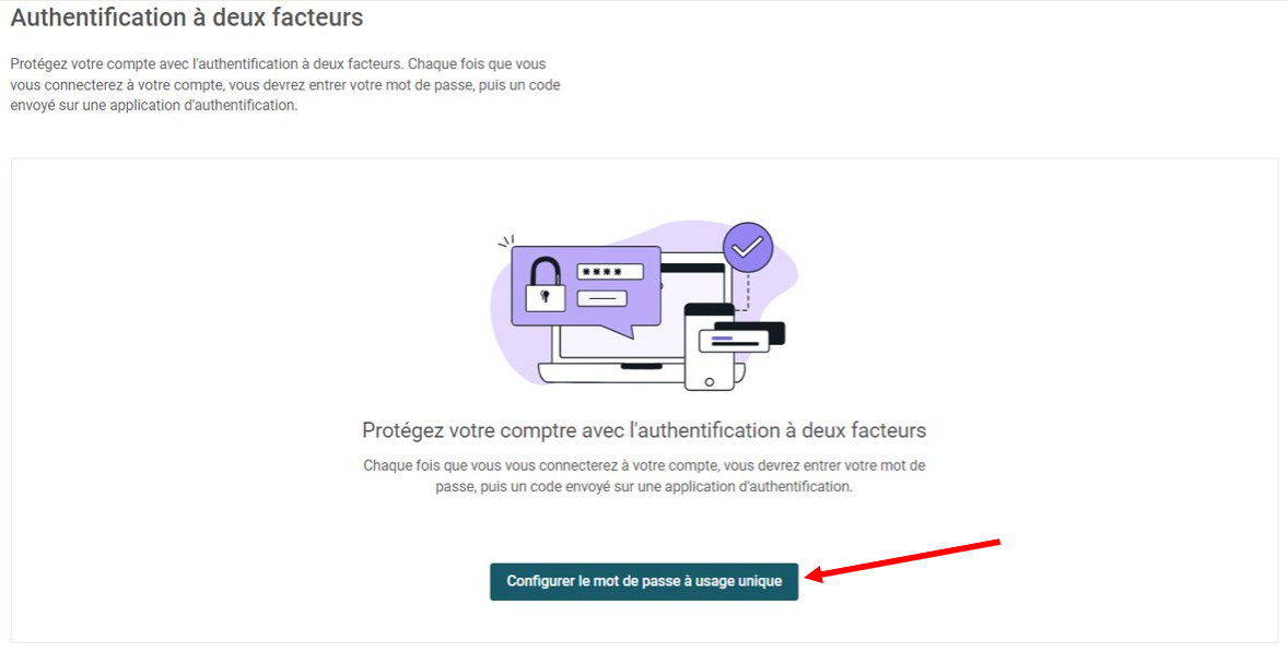 Authentification à deux facteurs (2FA) – Centre d'aide Mailjet