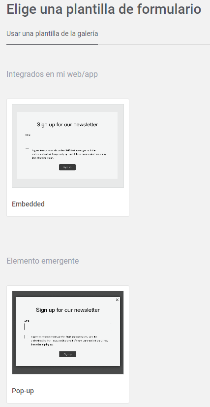 Editor de formularios de inscripción – Centro de ayuda de Mailjet